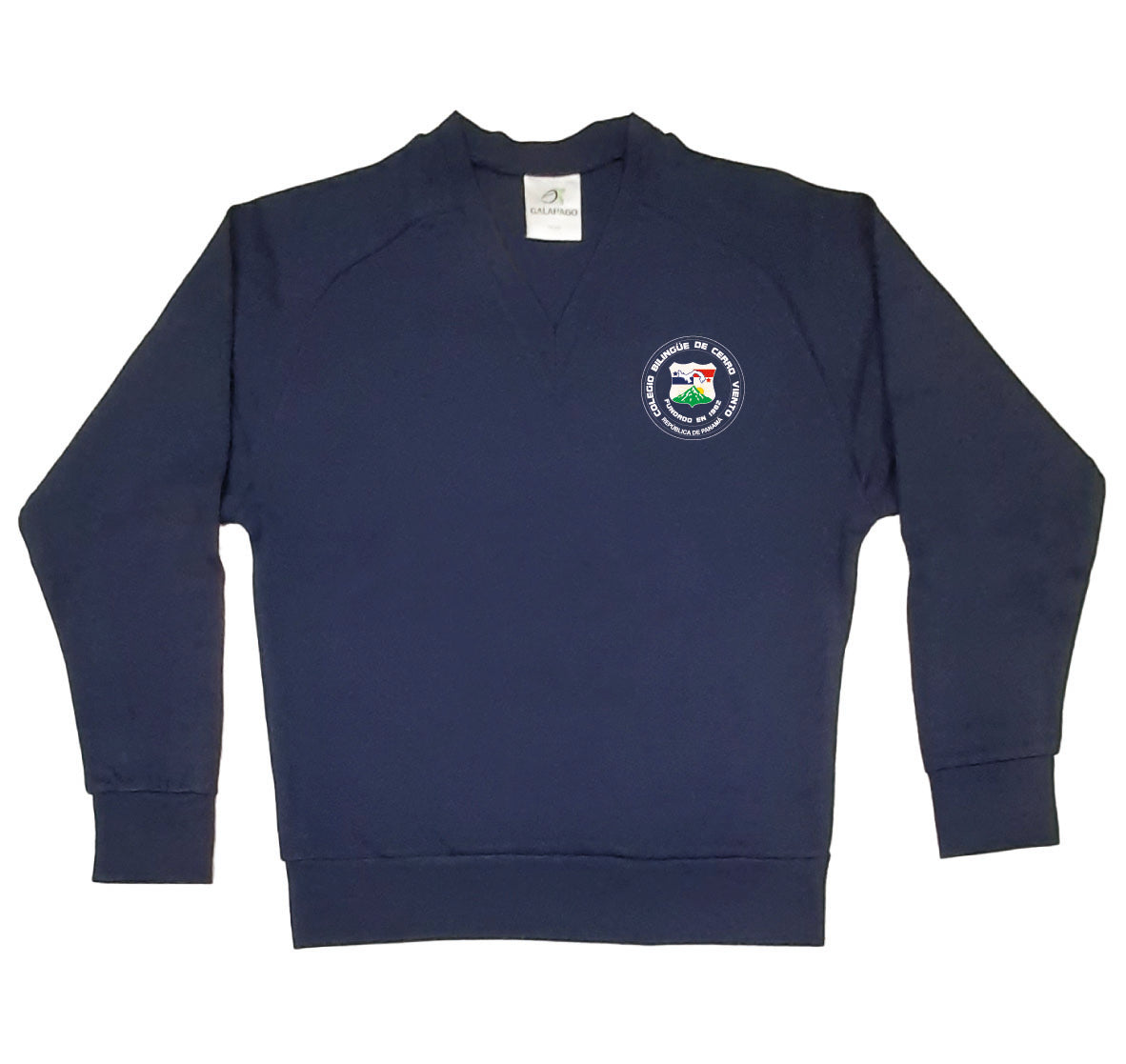 COL BILINGÜE CERRO VIENTO SUDADERA V-NECK — Galapago Panamá